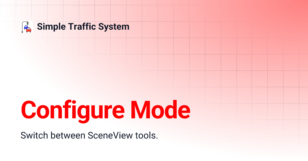 Configure Mode | Simple Traffic System